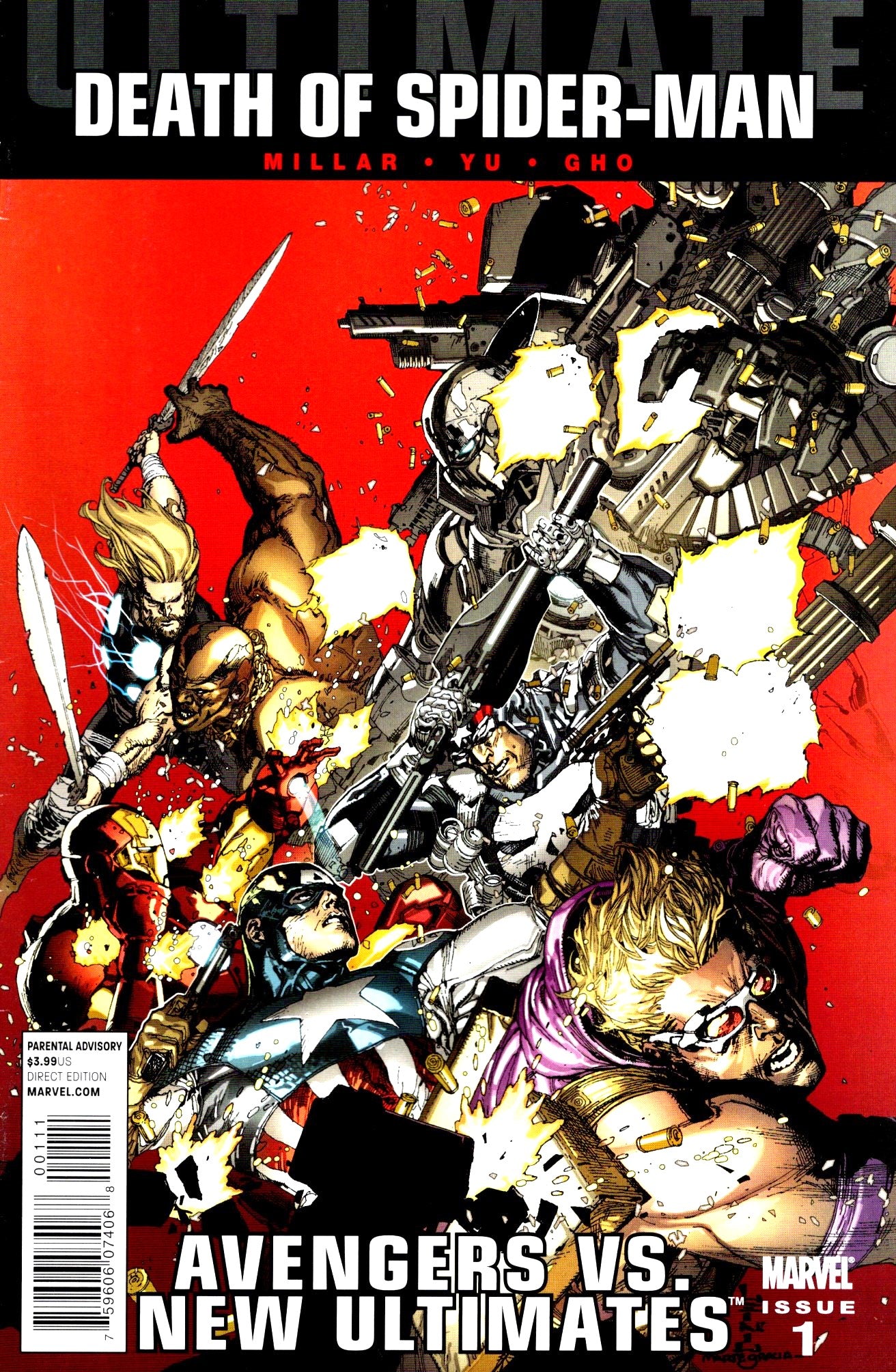 Ultimate Avengers vs New Ultimates #1 (2011) – The Hall of Comics