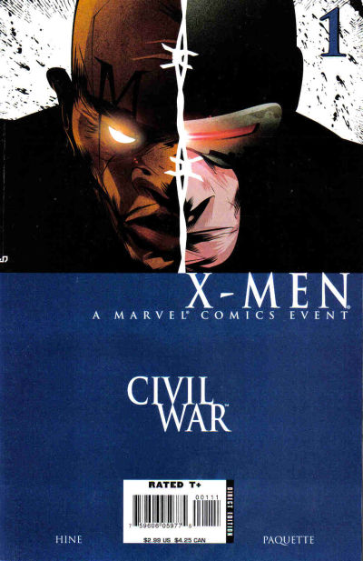 Civil War: X-Men - Complete 4 Issue Set – The Hall of Comics