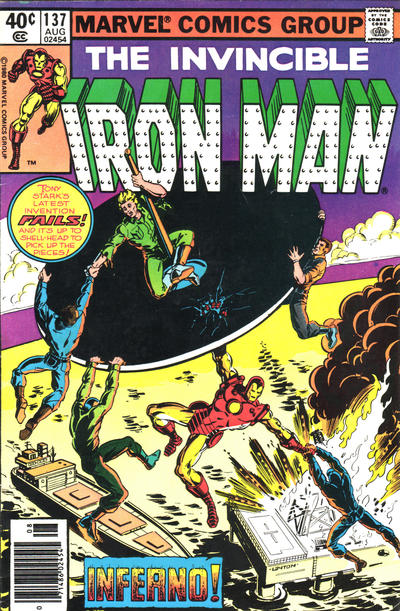 Iron Man (1968) #137 - Newsstand – The Hall of Comics