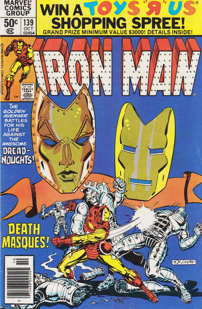 Iron Man (1968) #139 - Newsstand – The Hall of Comics