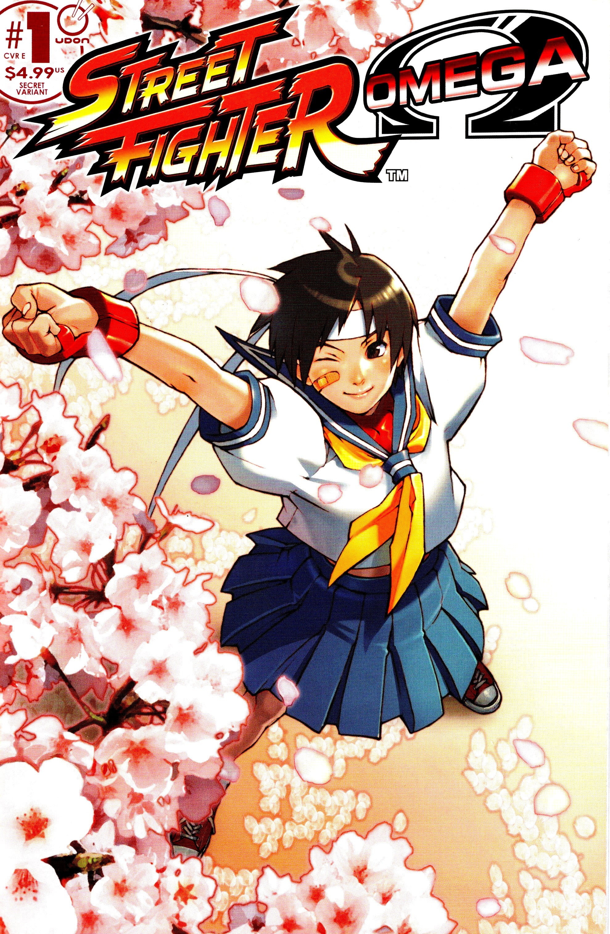 Street Fighter Omega #1 (2023)-Sakura/Edayan Varient – The Hall of Comics