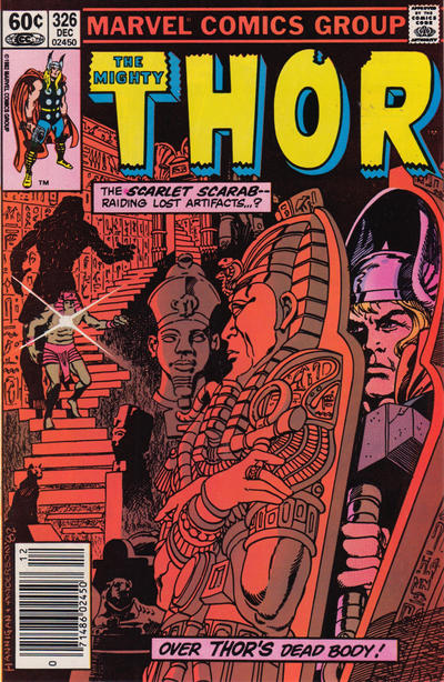 Thor (1966) #326 - Newsstand – The Hall of Comics