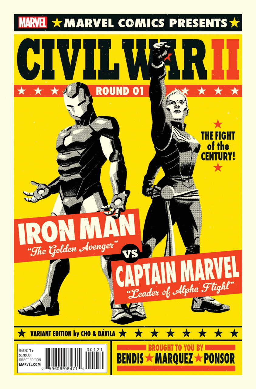 Civil War II #1 - Cho Variant – The Hall of Comics