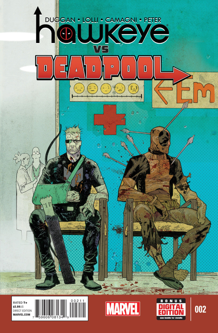 Hawkeye vs Deadpool #2 – The Hall of Comics