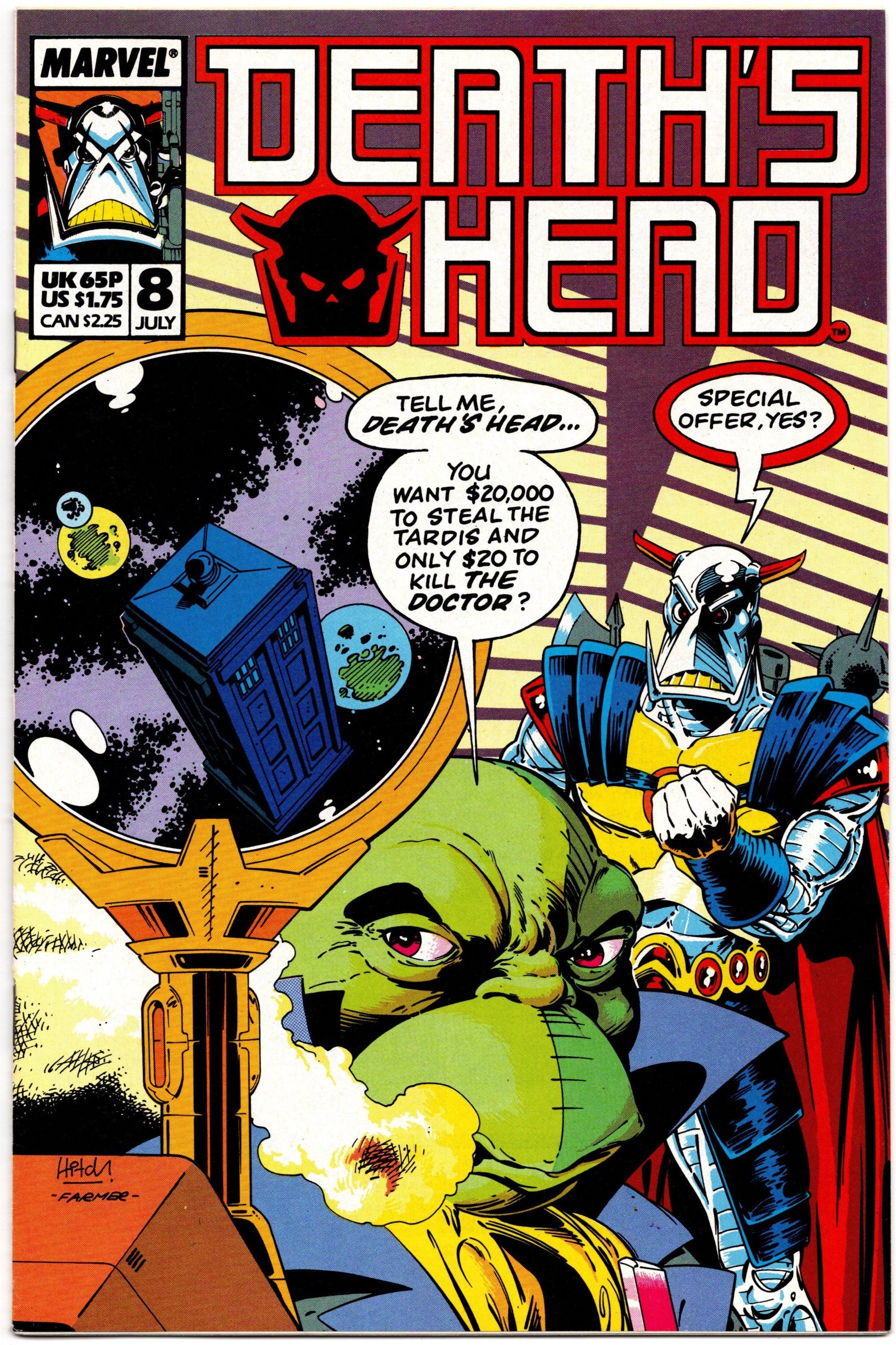 Death's Head (1988) #8 – The Hall of Comics