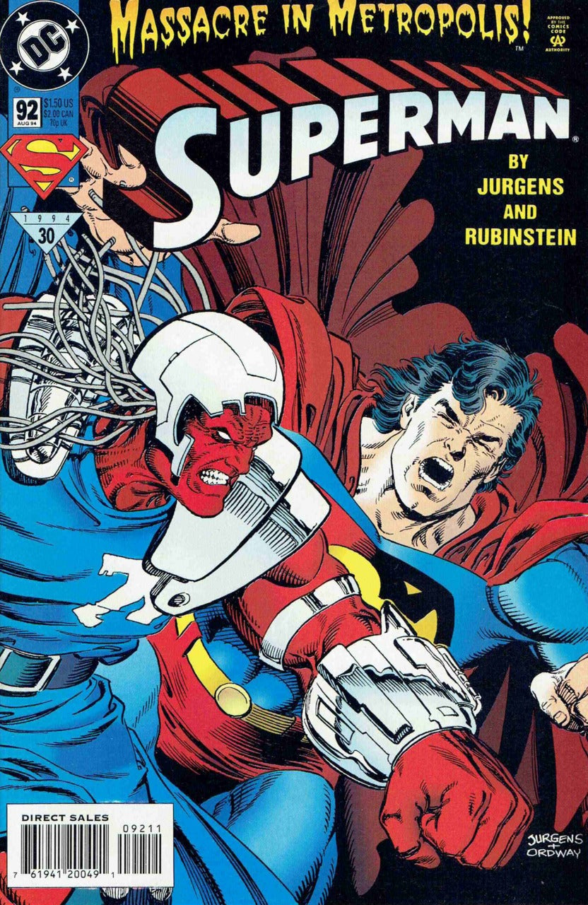 Superman (1987) #92 – The Hall of Comics